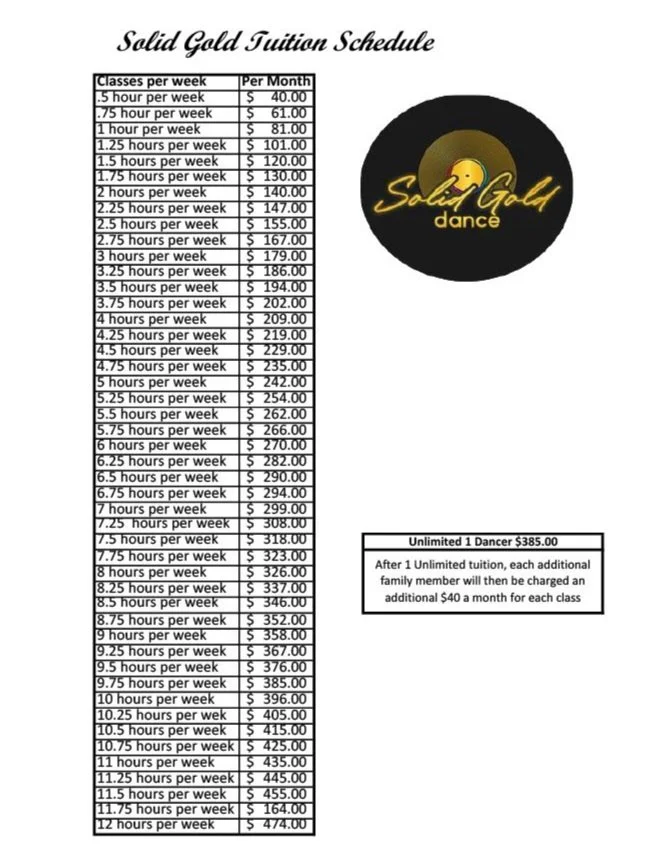 Solid Gold Dance Inc.