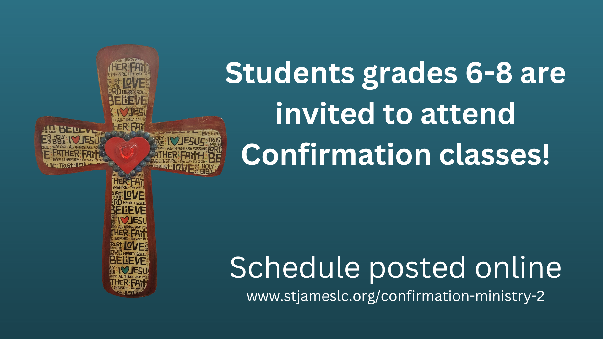 Lutheran Confirmation Cross