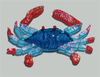 Mosaic Crabs — Aquatic Glass Mosaics