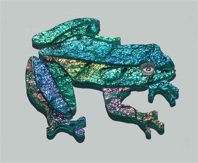 Mosaic Frogs — Aquatic Glass Mosaics