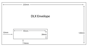 Guide to Common Envelope Window Positions | Glide Print are your local ...