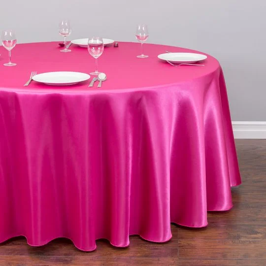 Round Linen Rental Options — Box K Events