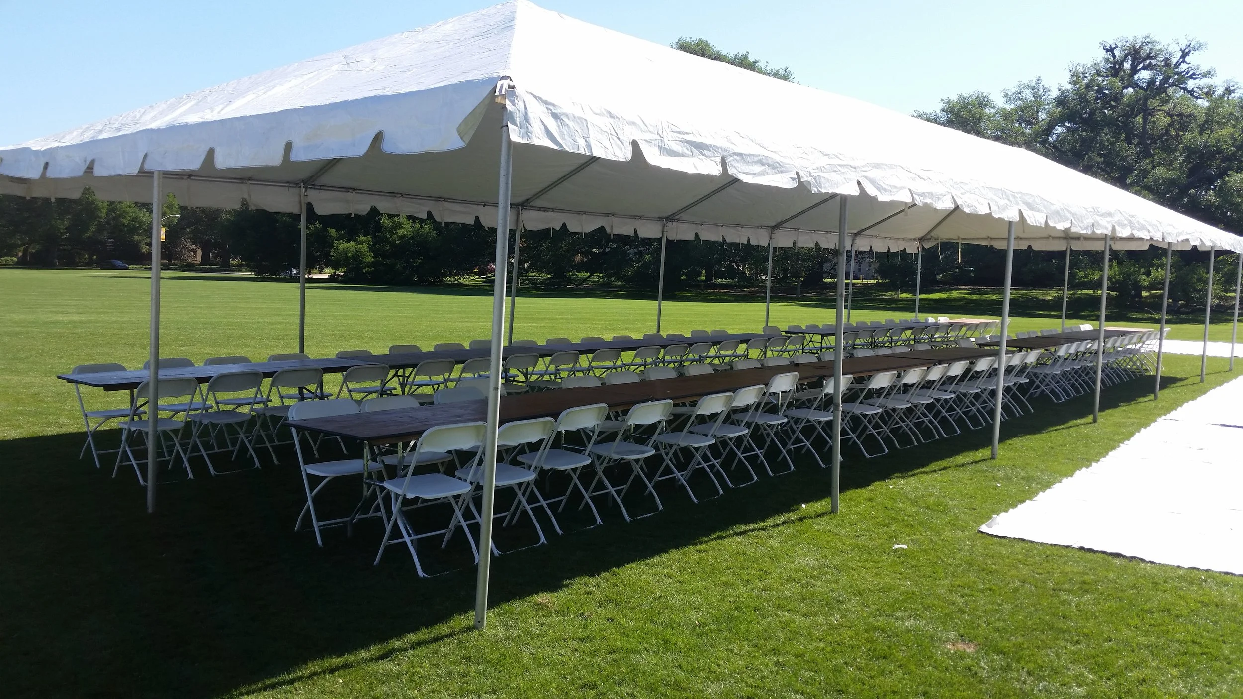20 X 60 Frame Tent White Box K Events