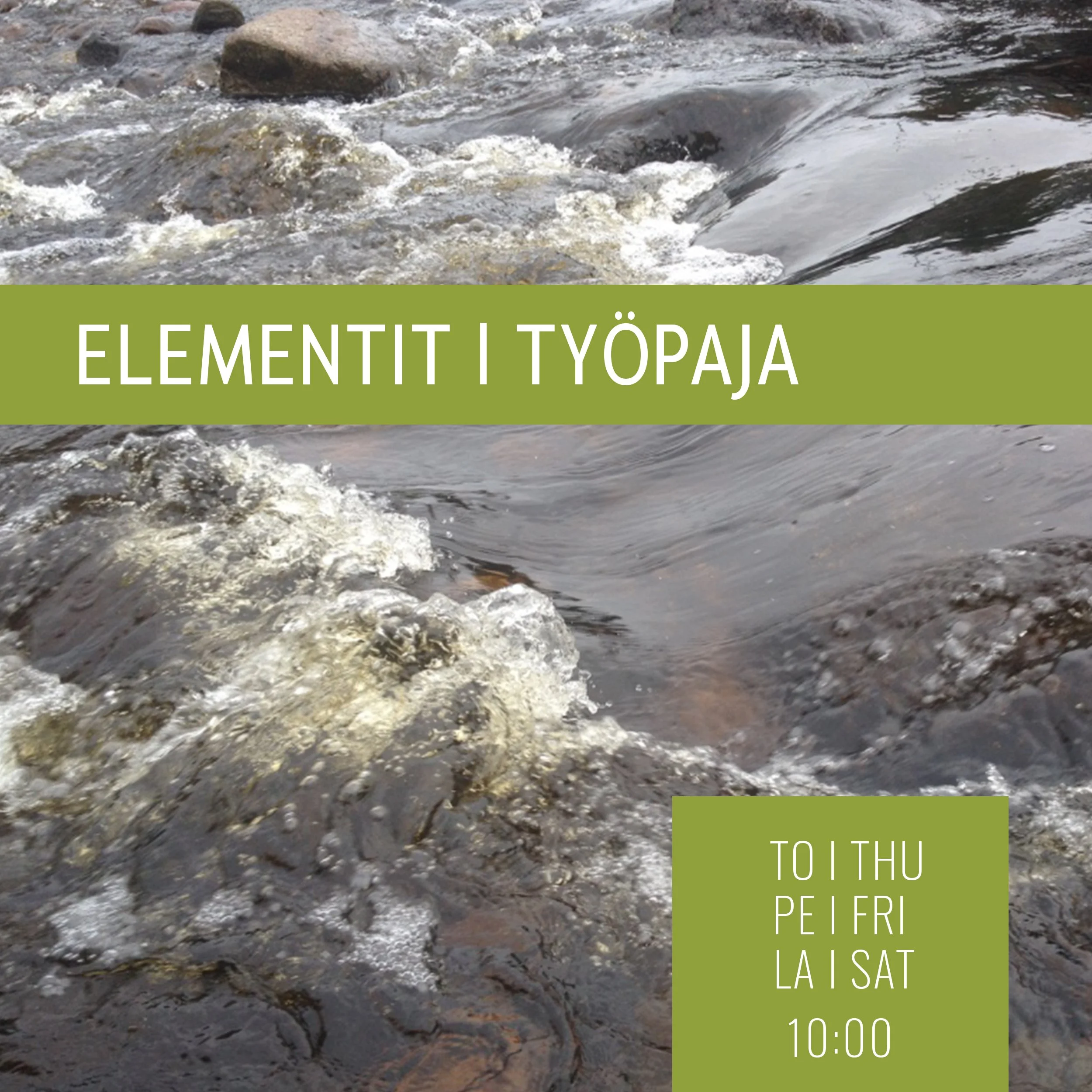 Elementit -työpaja — Hiljaisuus | Silence