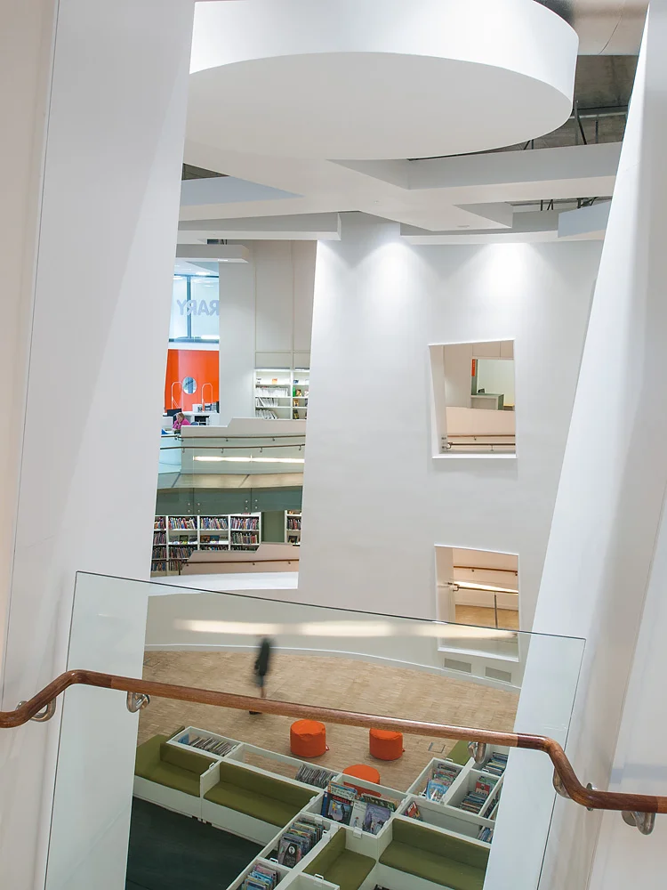 Clapham library — Tony Buckingham Photographer