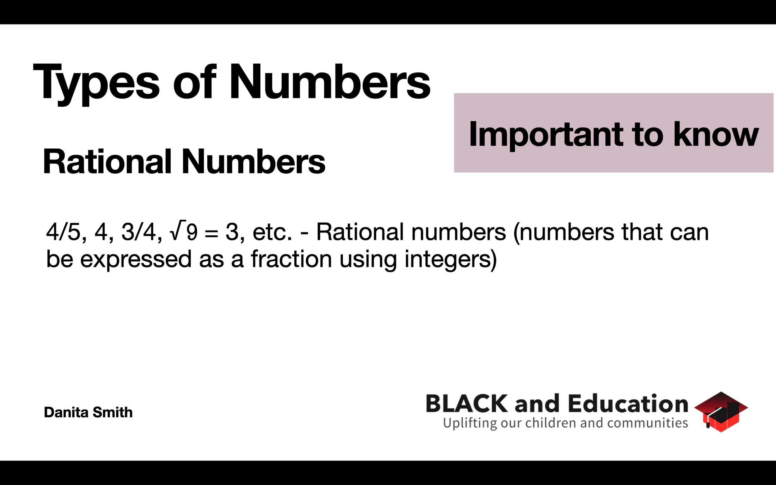 Rational Numbers Examples Negative RATIONAL NUMBERS Rational Numbers: