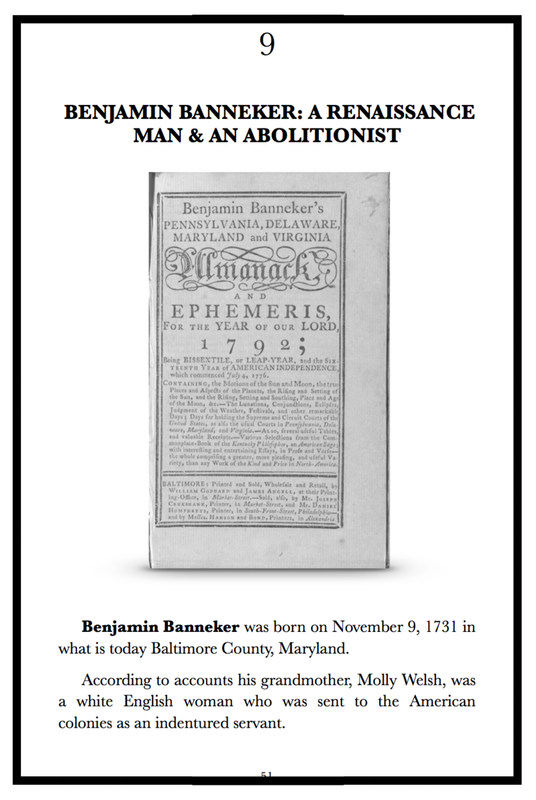 Benjamin Banneker: A Renaissance Man & an Abolitionist — BLACK and ...