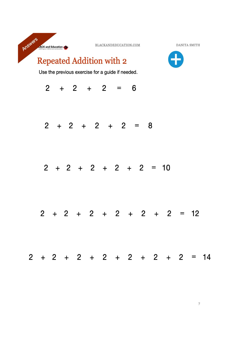 Skip Counting BLACK And Education Skip Counting BLACK And Education