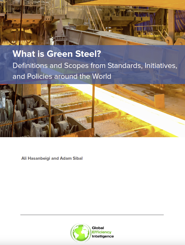 What is Green Steel? — Global Efficiency Intelligence