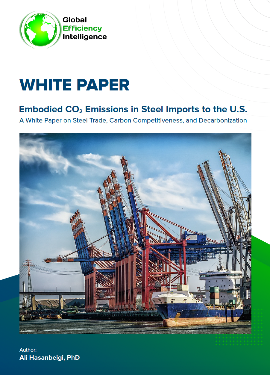 Embodied CO2 Emissions in Steel Imports to the U.S. — Global Efficiency ...