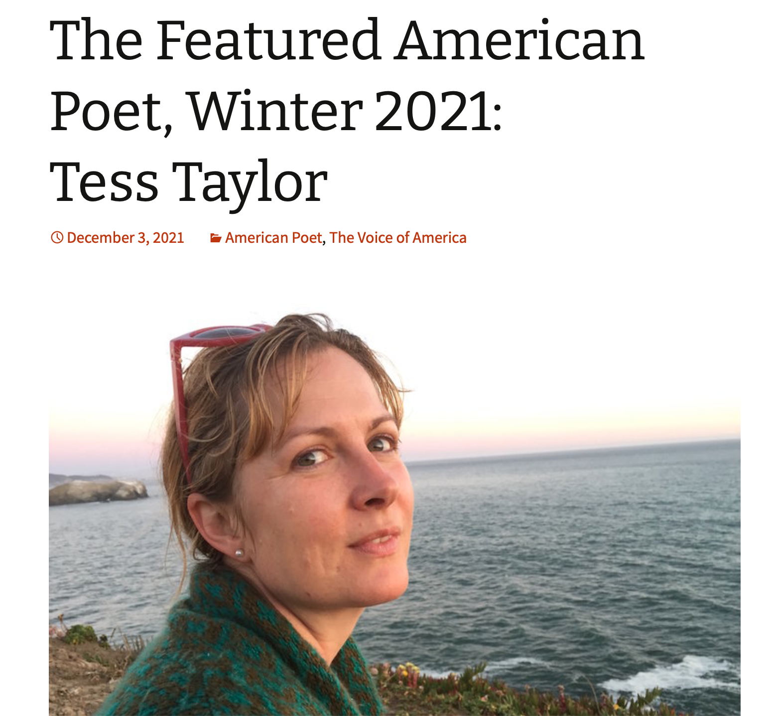 Media Tess Taylor