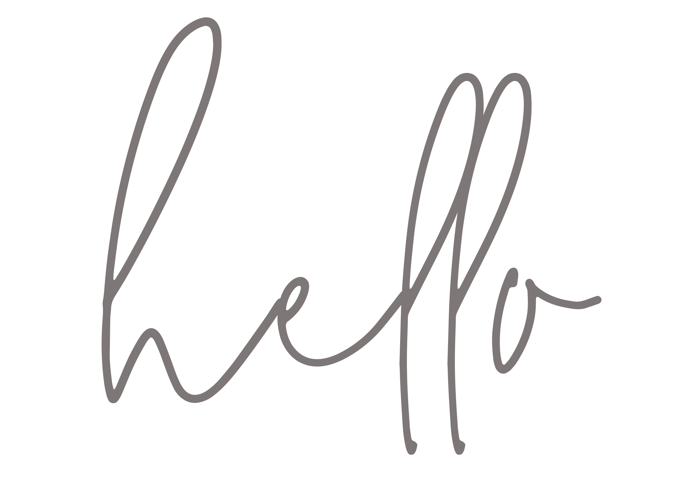 Yellow Hello Gorgeous Calligraphy Stripe Png Download Png Image