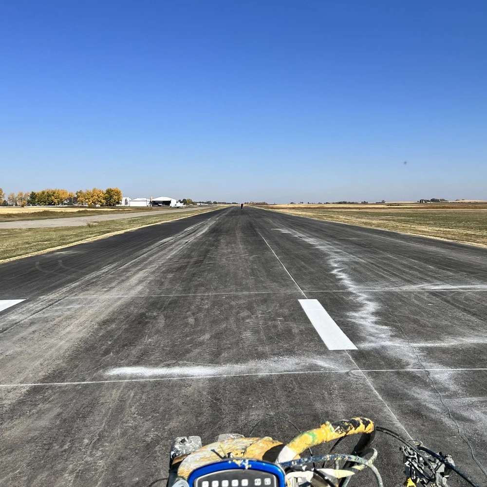 Aviation Line Markings — Canadian Line Striping Inc