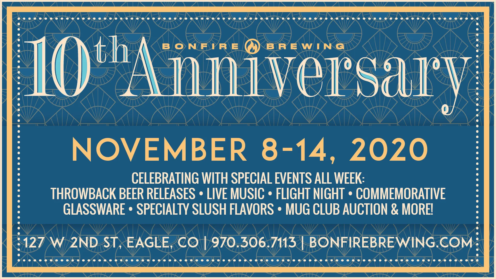Bonfire Brewing Celebrates 10th Anniversary with a Week of Throwback ...