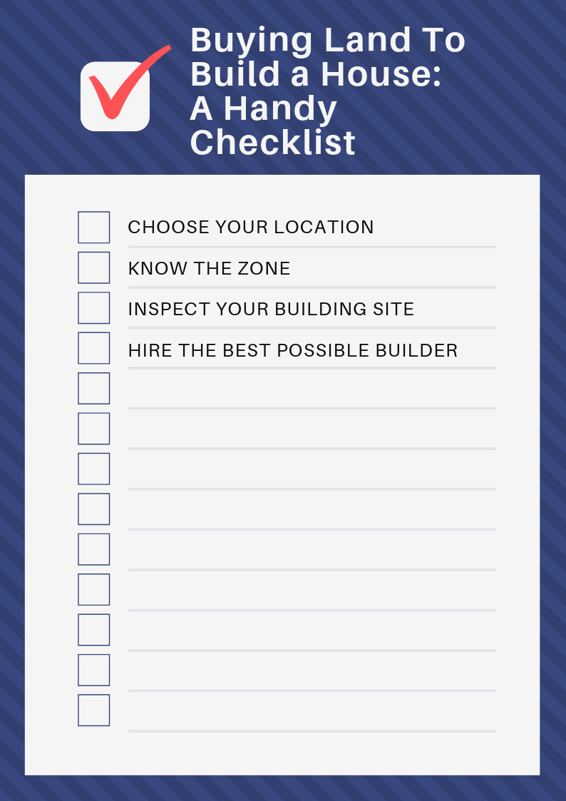 Buying Land To Build a House: A Handy Checklist — Quality Custom Homes ...