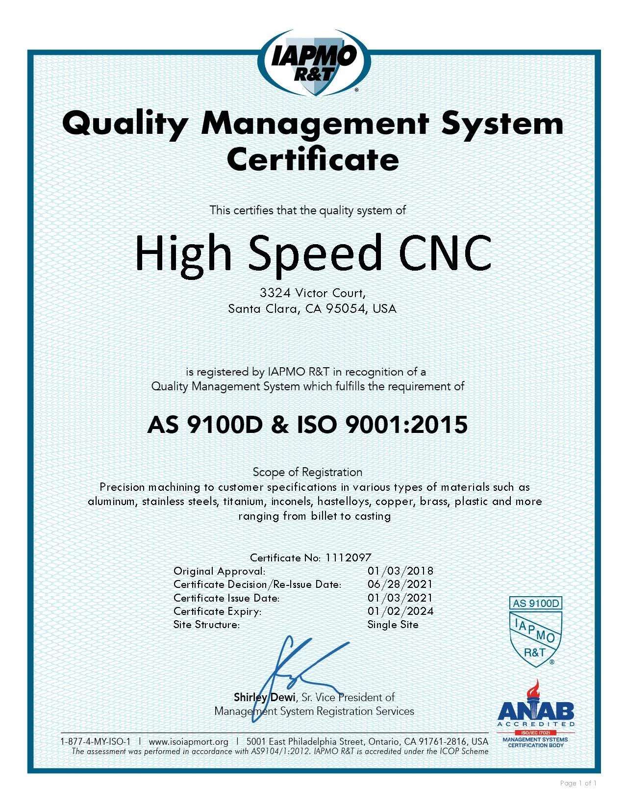 Ultra Precision Machining