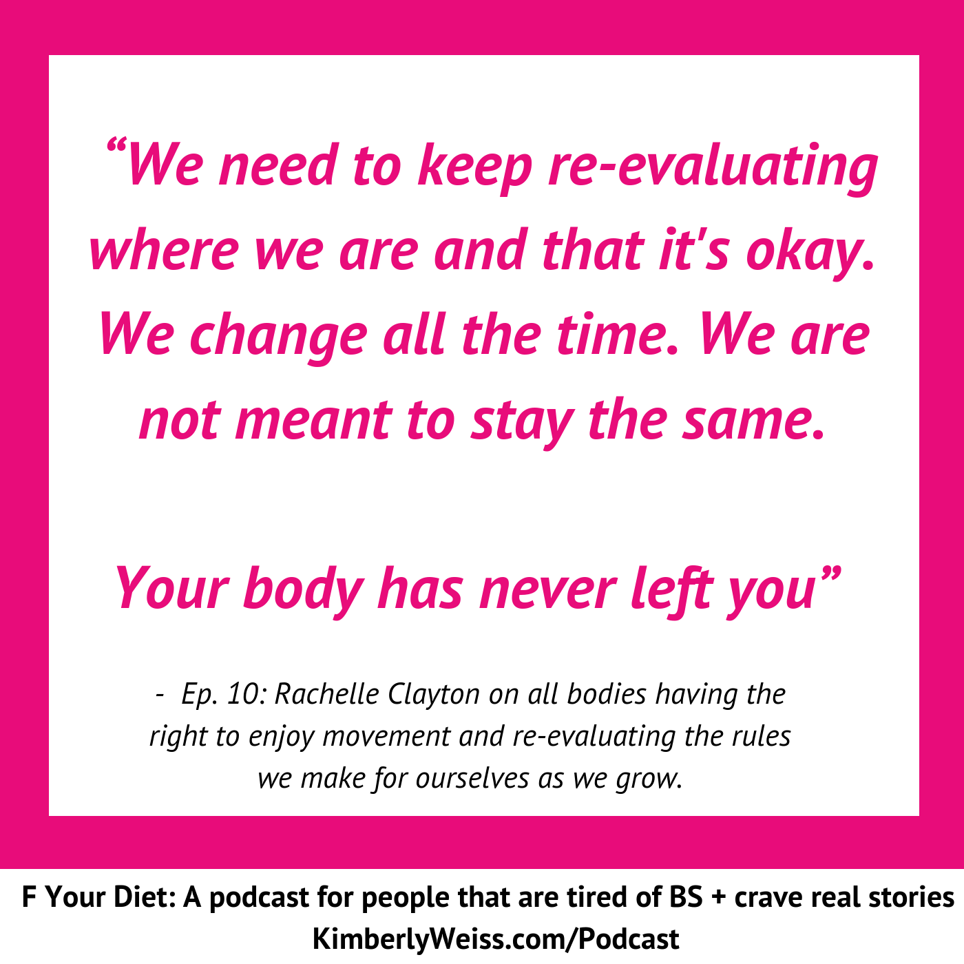 Podcast — Kimberly Weiss - Body Positive Coach Divorce Doula