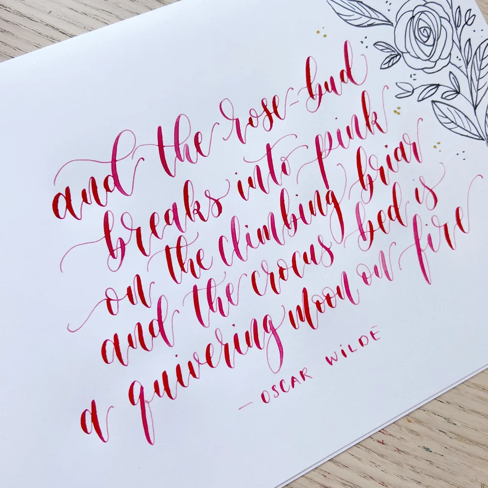 Modern Calligraphy Courses and Resources