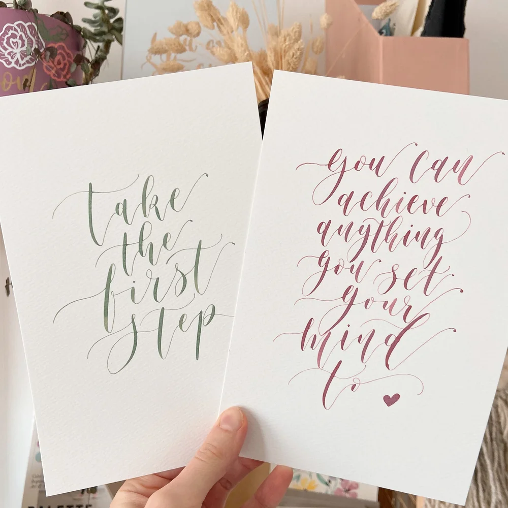 Entrepreneurship advice, brush lettering tips and tricks, travel ...