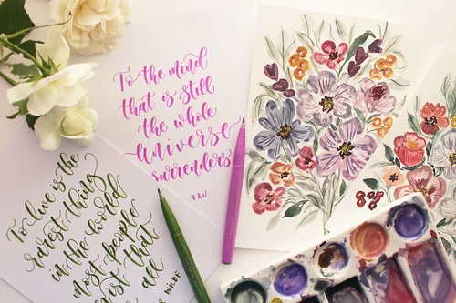 Modern Calligraphy Courses and Resources