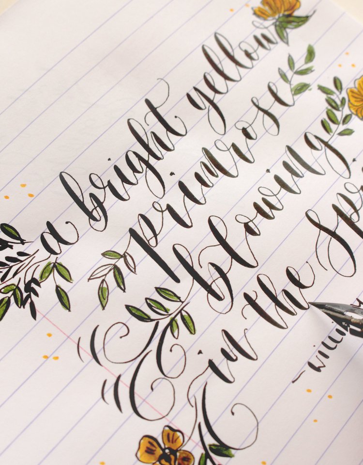 Modern Calligraphy Courses and Resources