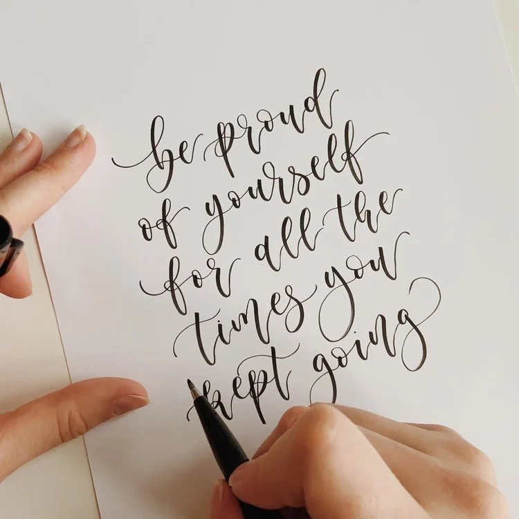 Modern Calligraphy Courses and Resources