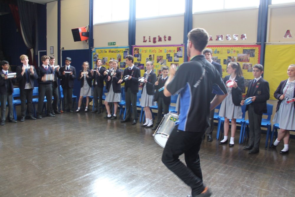 Brazilian Samba Drumming | Inspire-works