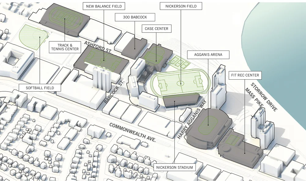 Boston University Bus Map