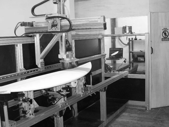 www.precisionshaper.com surfboard shaping machine