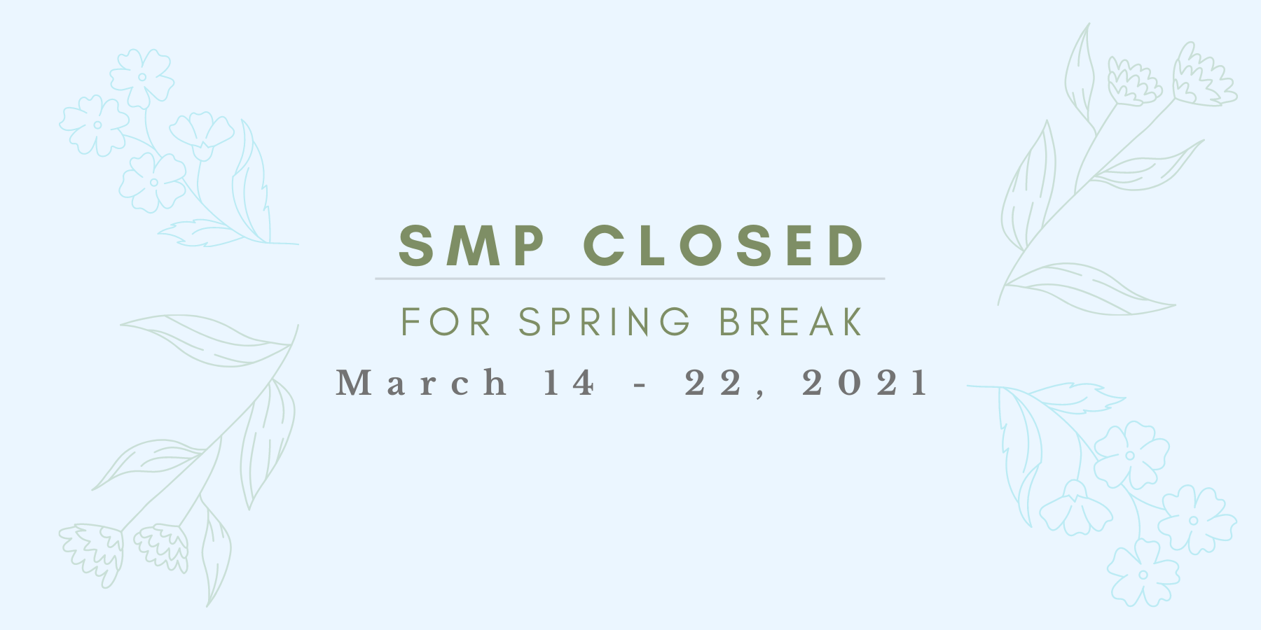 Spring Break: Museum Closed — Southeast Museum of Photography