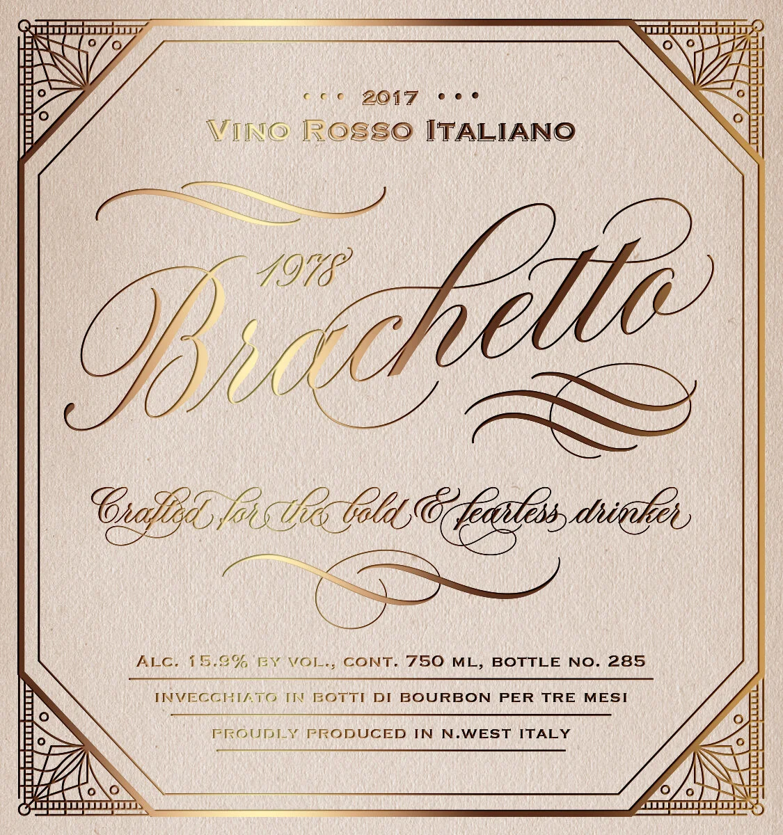 Wine Label Design — Leah Design | Custom Hand Lettering & Illustration ...