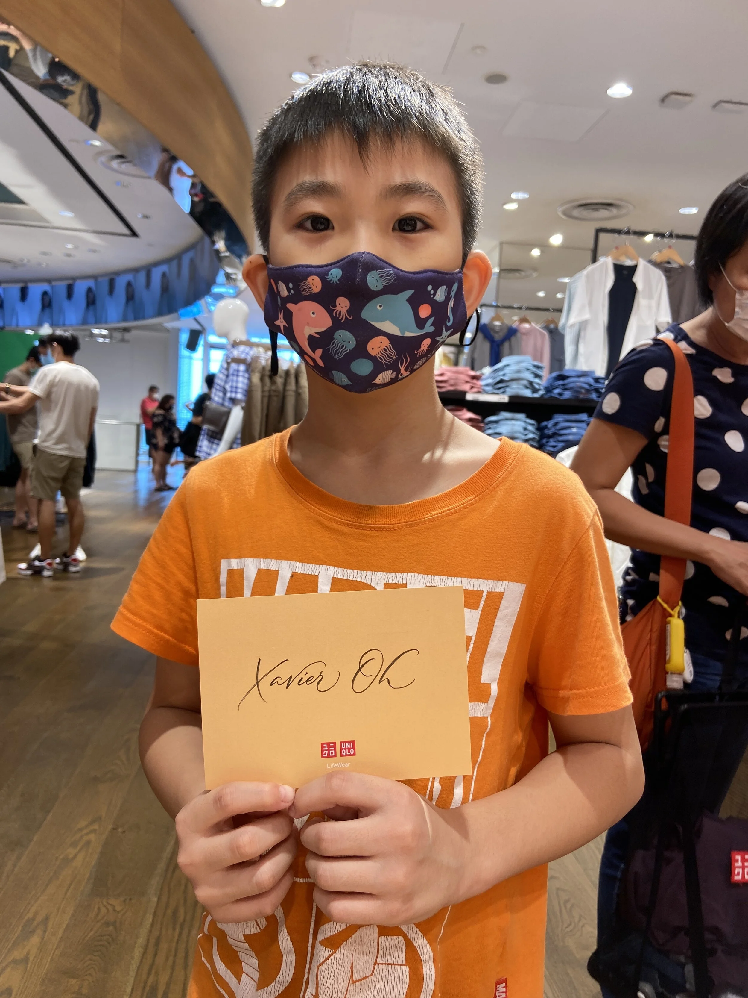 Uniqlo Singapore - Lunar New Year 2021 Calligraphy Customisation — Leah ...