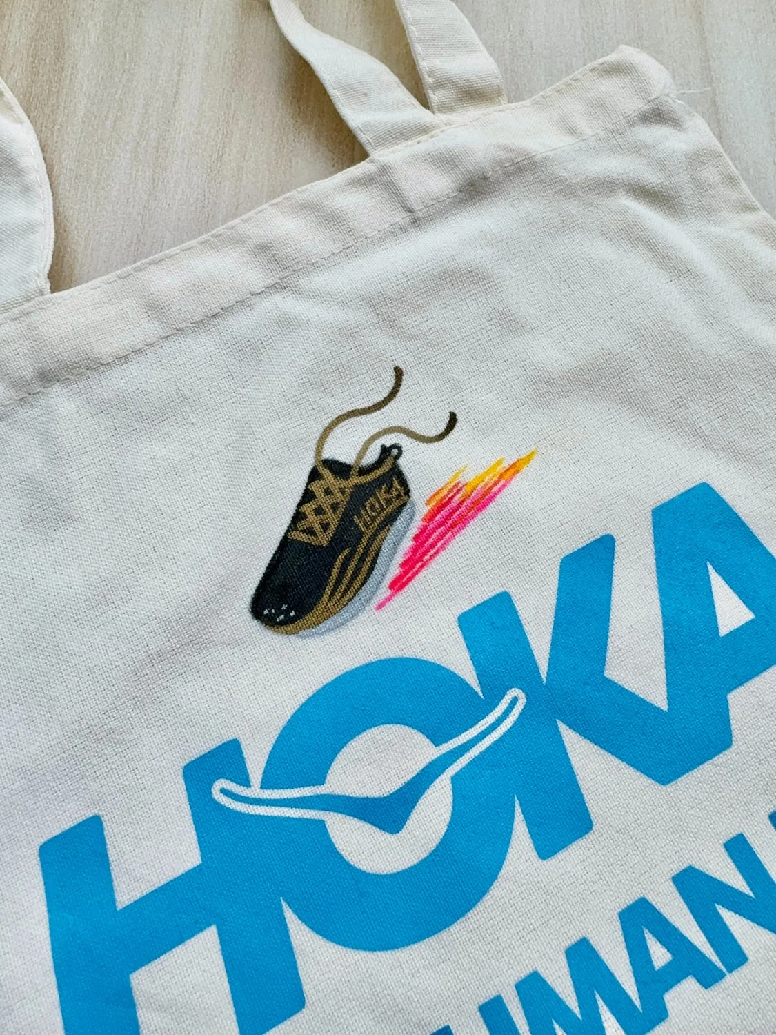 HOKA | Tote Bag Illustration & Lettering @ Footlocker — Leah Design ...