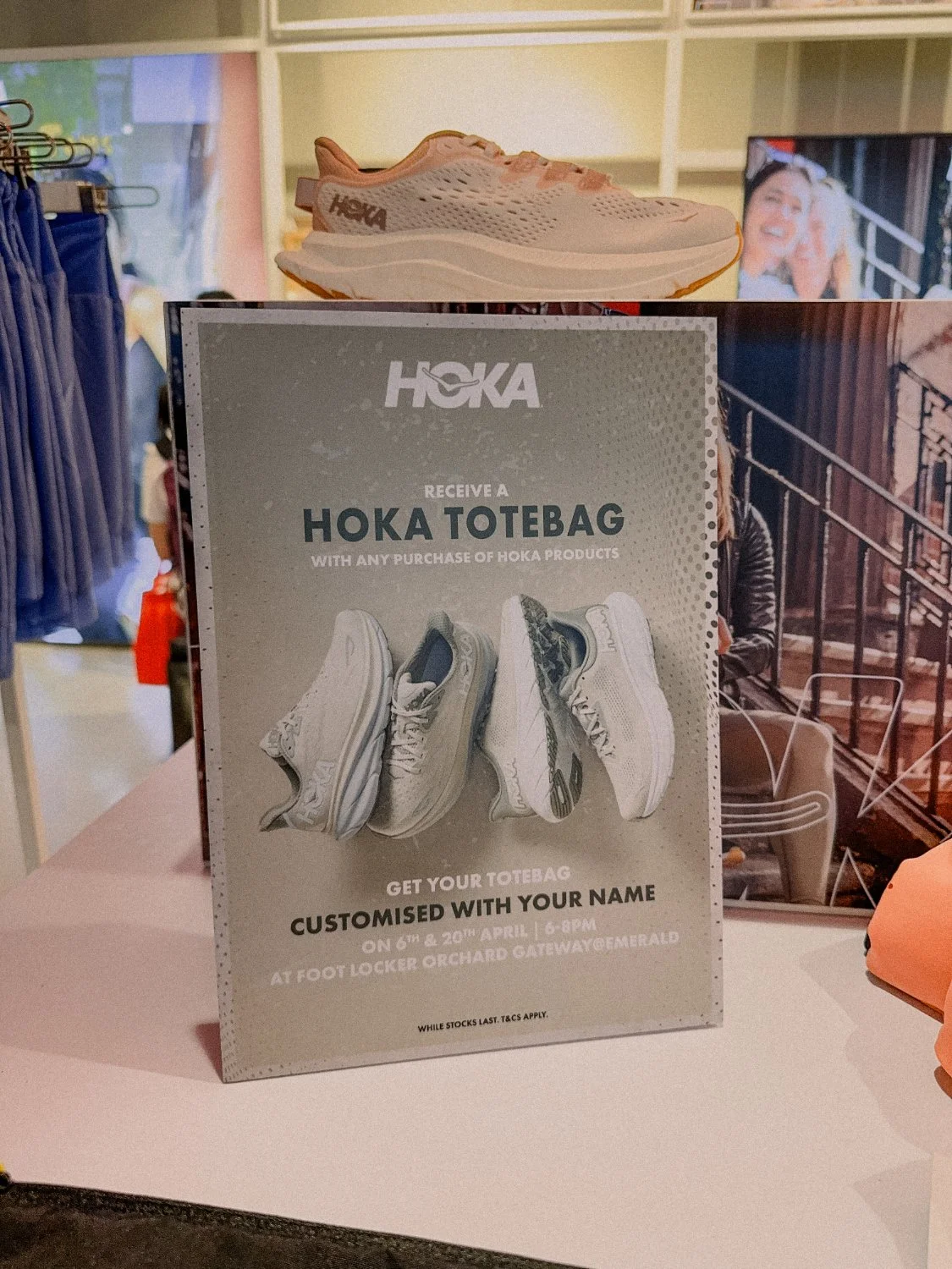 HOKA | Tote Bag Illustration & Lettering @ Footlocker — Leah Design ...