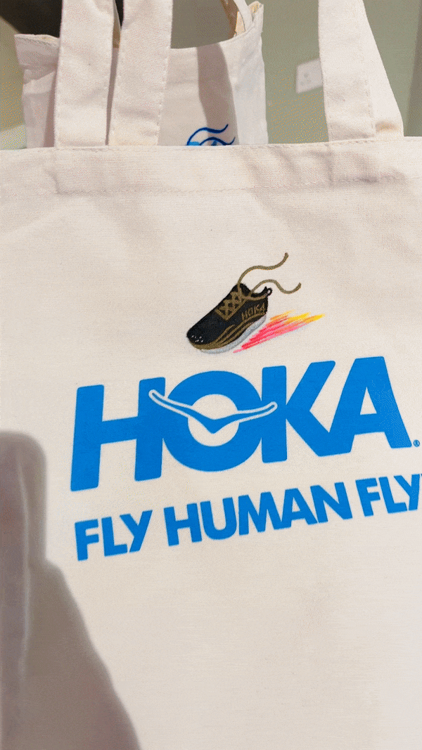 HOKA | Tote Bag Illustration & Lettering @ Footlocker — Leah Design ...