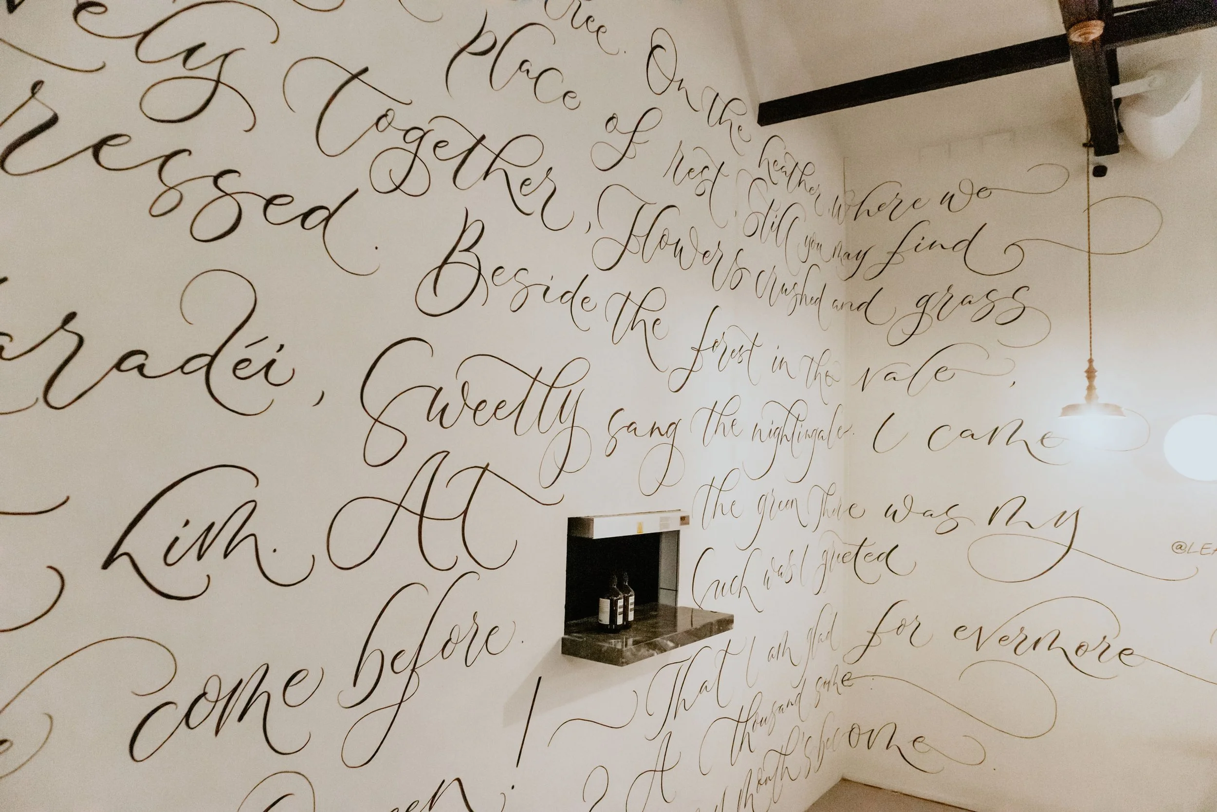 Leah Design | Custom Hand Lettering & Illustration, Live Calligraphy ...