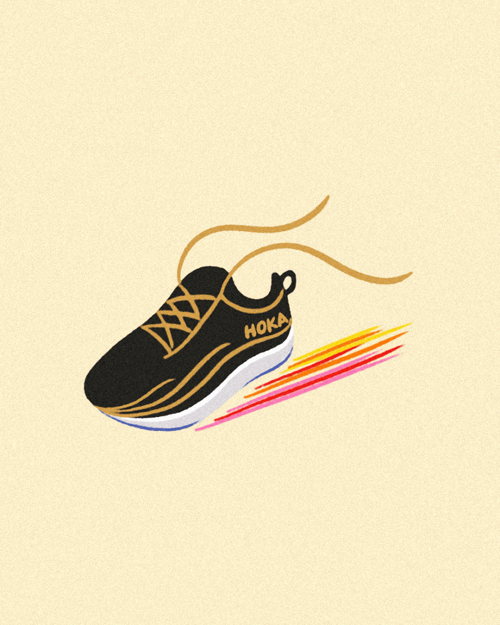 HOKA | Tote Bag Illustration & Lettering @ Footlocker — Leah Design ...