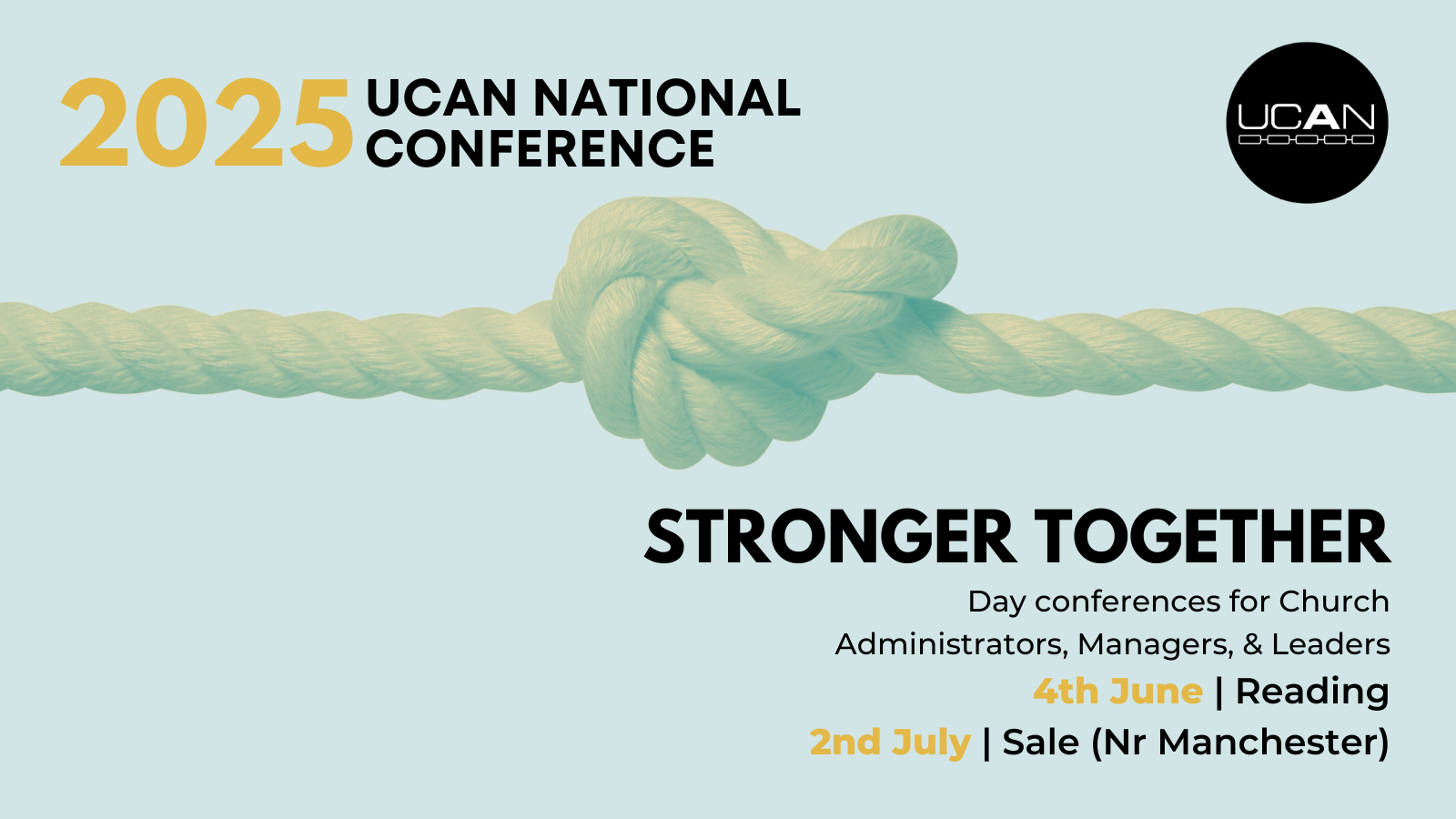 Save the Dates: UCAN National Conference 2025 – Stronger Together ...