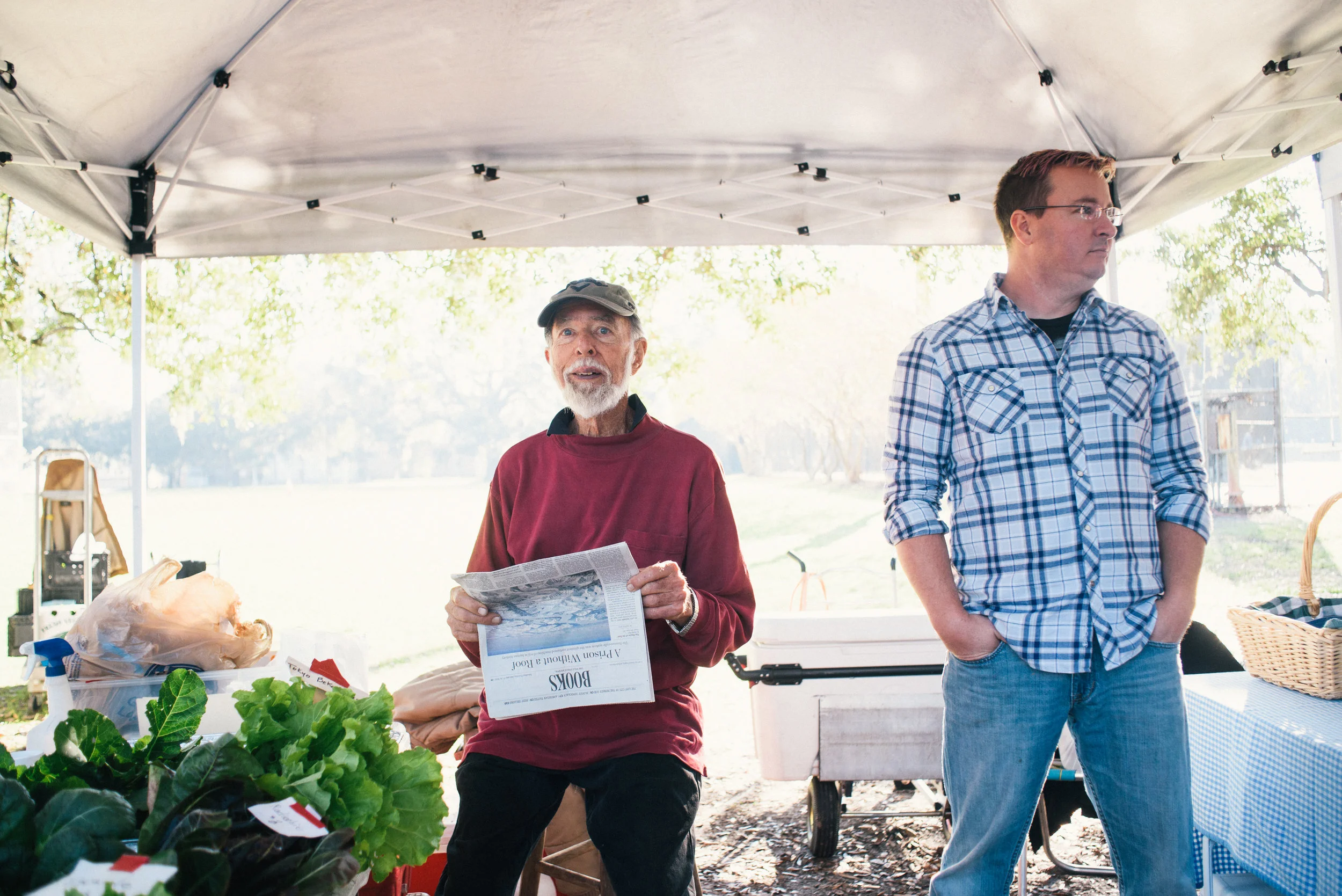 Forsyth Farmers Market In Savannah, Georgia