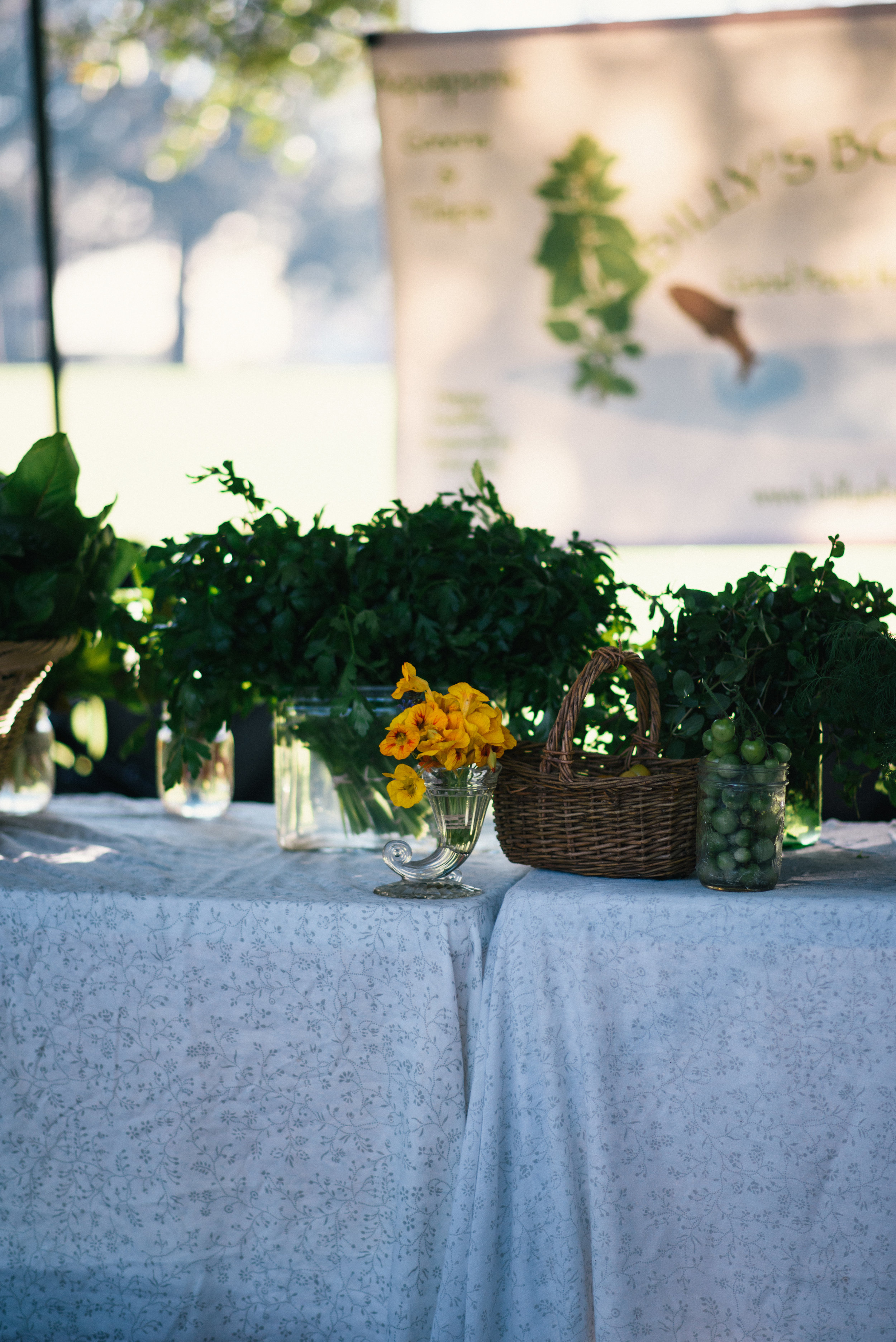 Forsyth Farmers Market In Savannah, Georgia