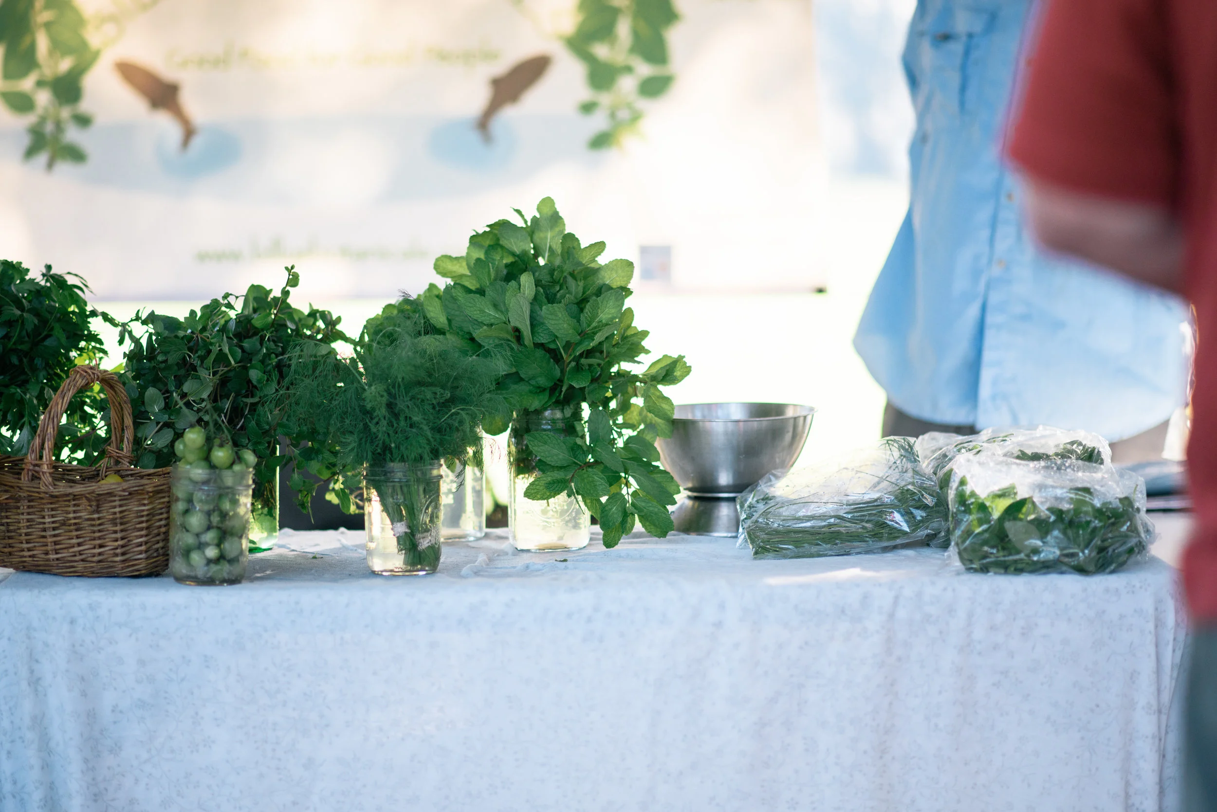 Forsyth Farmers Market In Savannah, Georgia