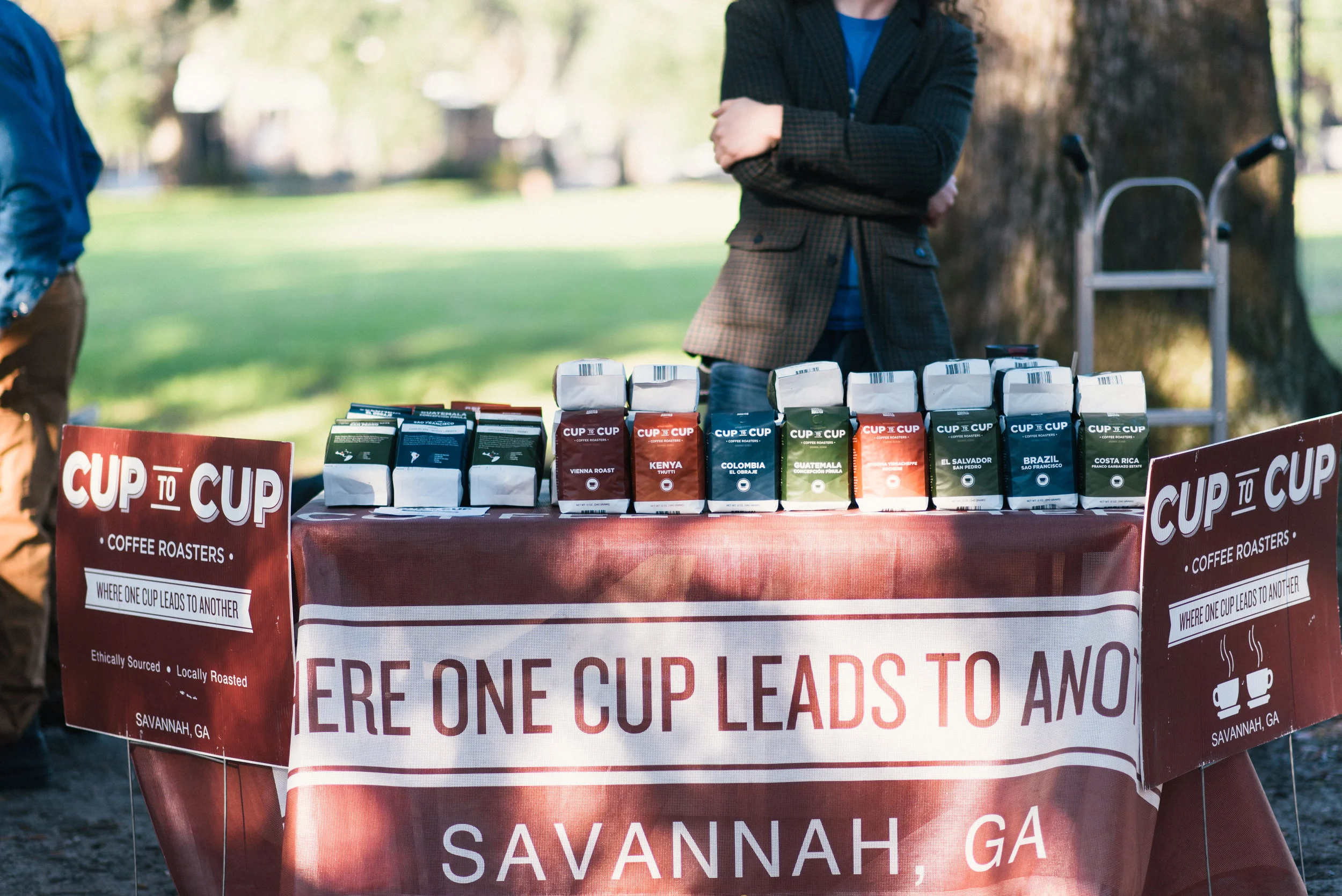 Forsyth Farmers Market In Savannah, Georgia