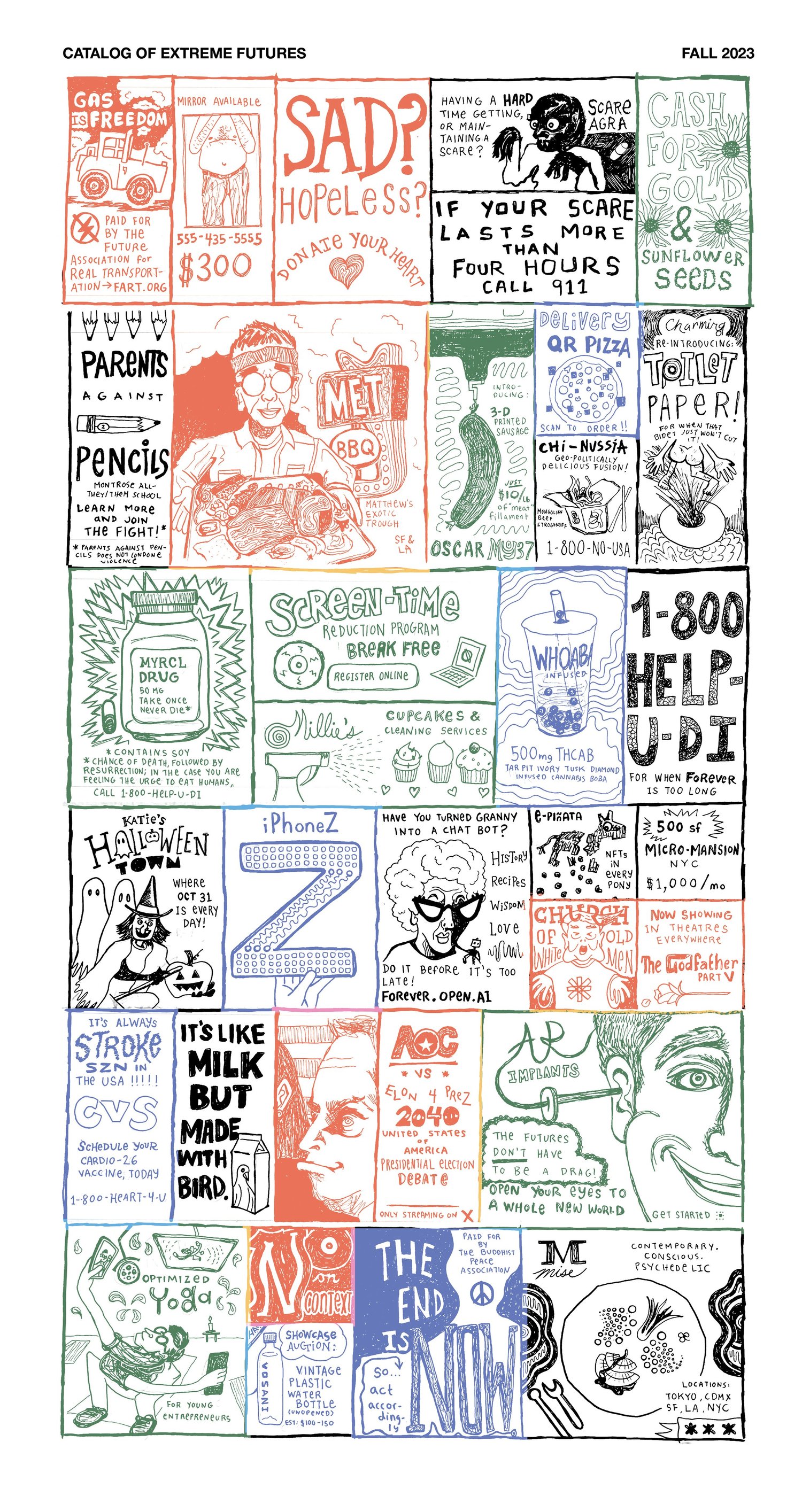 Catalog of Extreme Futures — Matthew Manos