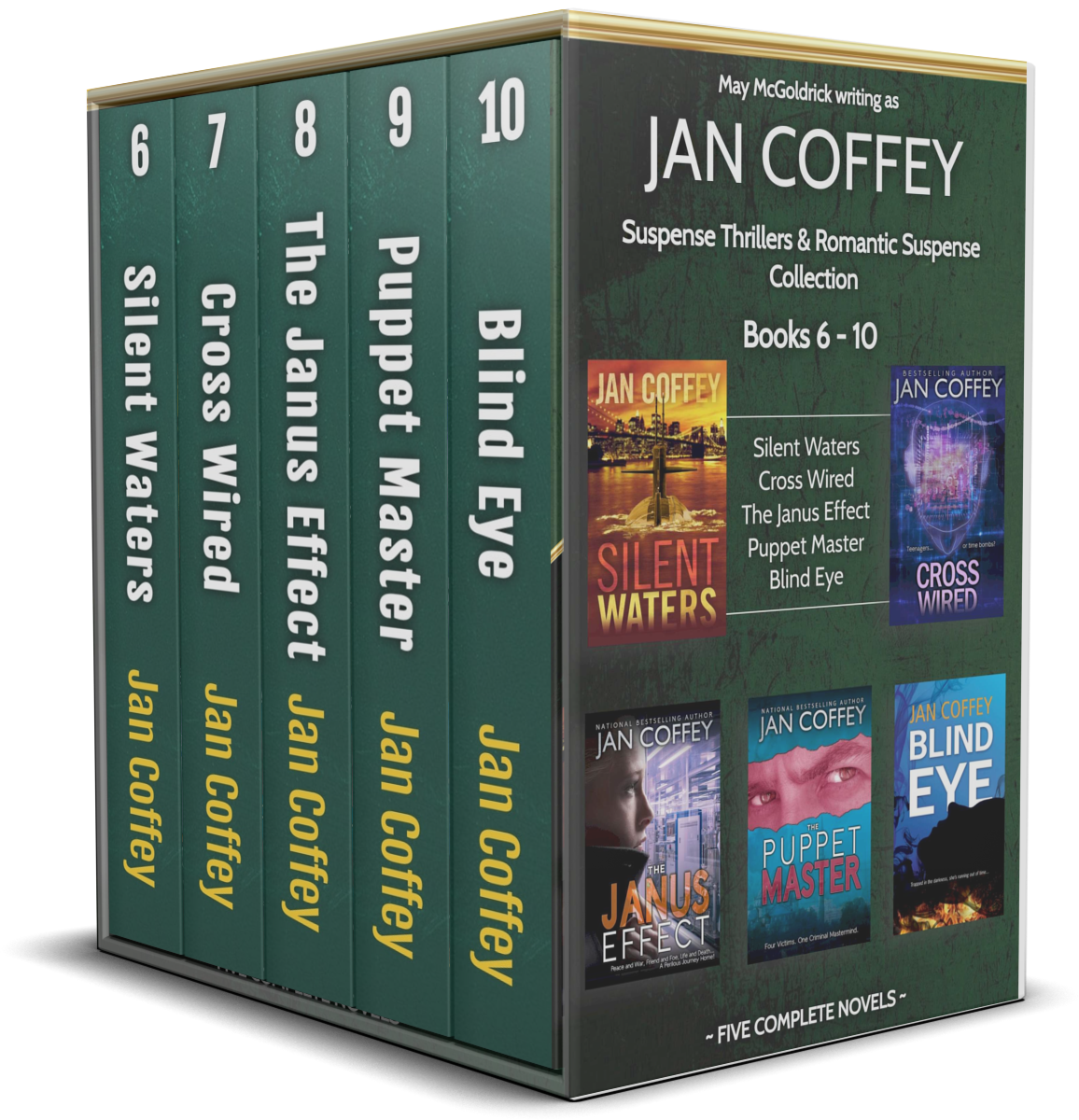 Suspense Thrillers and Romantic Suspense Box Set: Books 6-10 — May ...