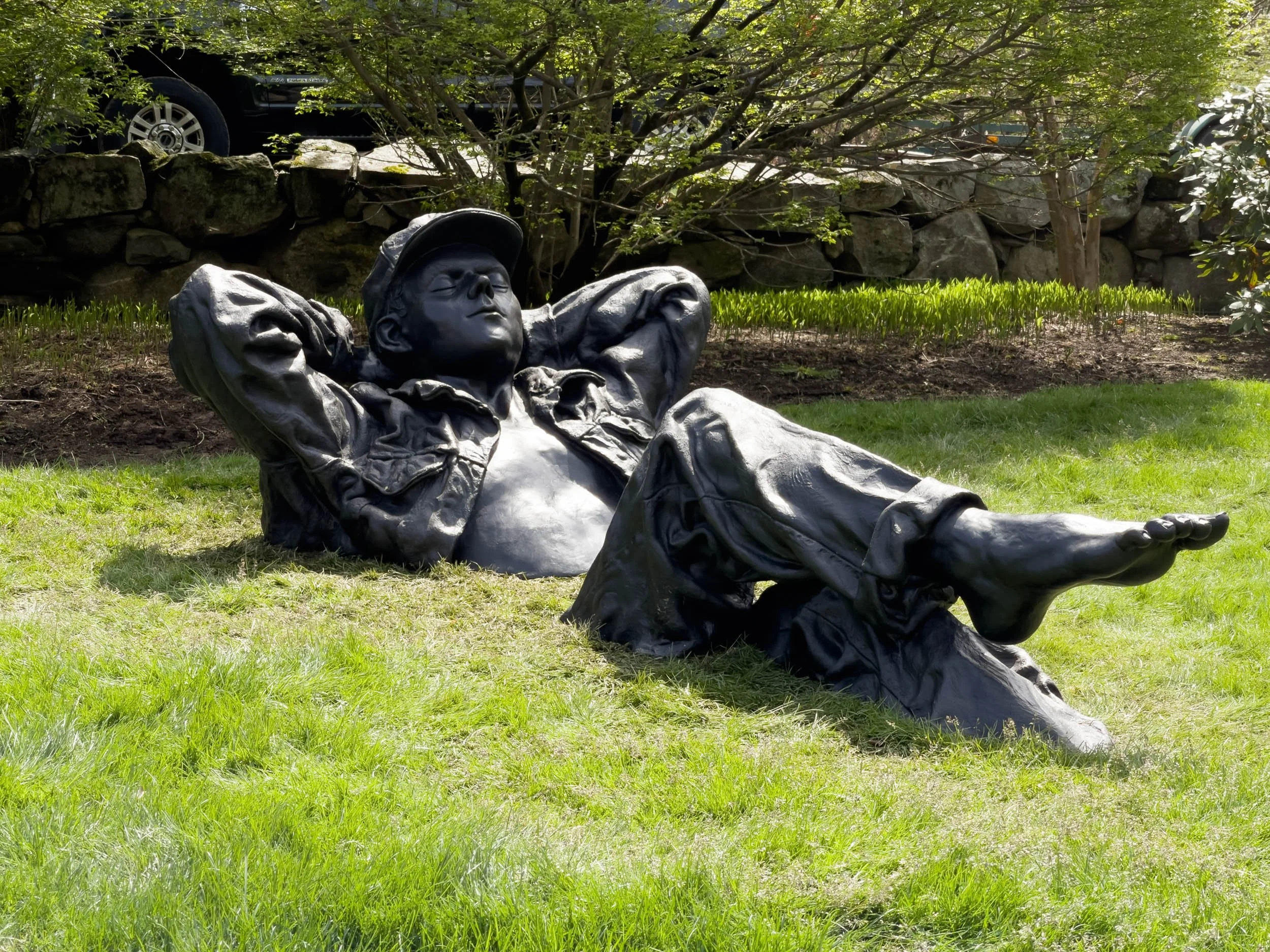 Pastoral Dreamer installation — Phelps Sculpture Studio