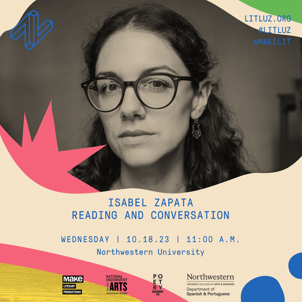 A Reading and Conversation with Isabel Zapata — Lit & Luz