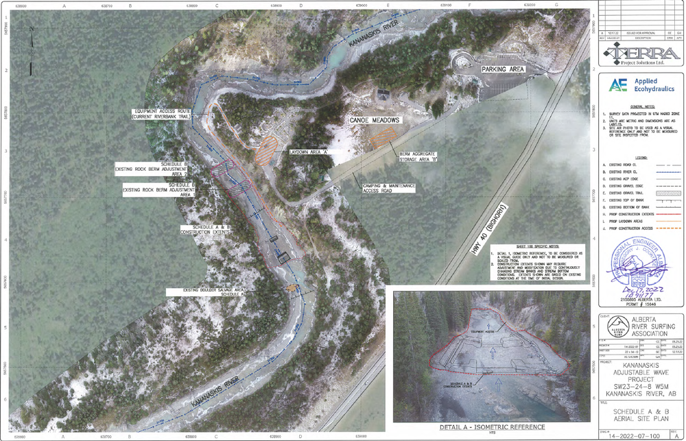 Current Wave Development Projects — Alberta River Surfing Association