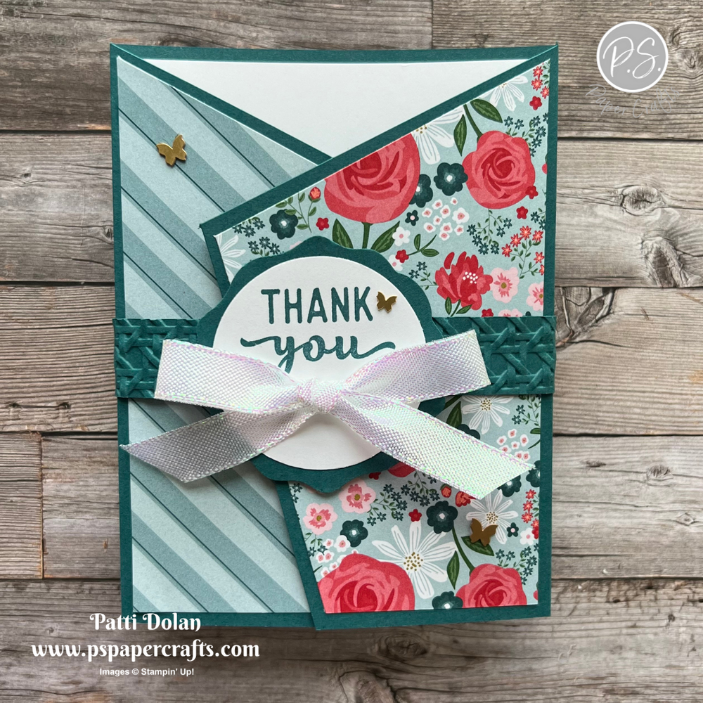 Angled Tri-Fold Cards — P.S. Paper Crafts