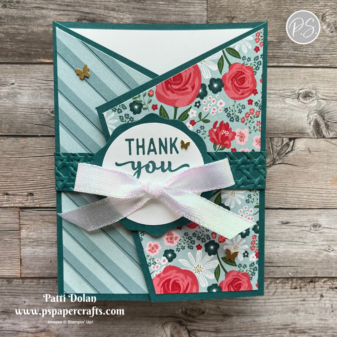 Angled Tri-Fold Cards — P.S. Paper Crafts