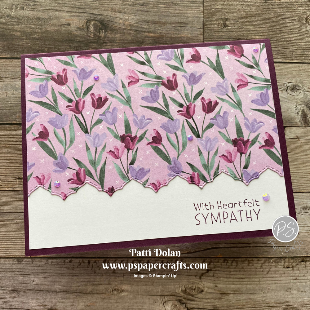 Simple Sympathy Card — P.S. Paper Crafts